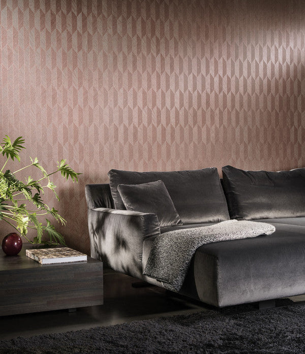 Roze behang - Behang.nl